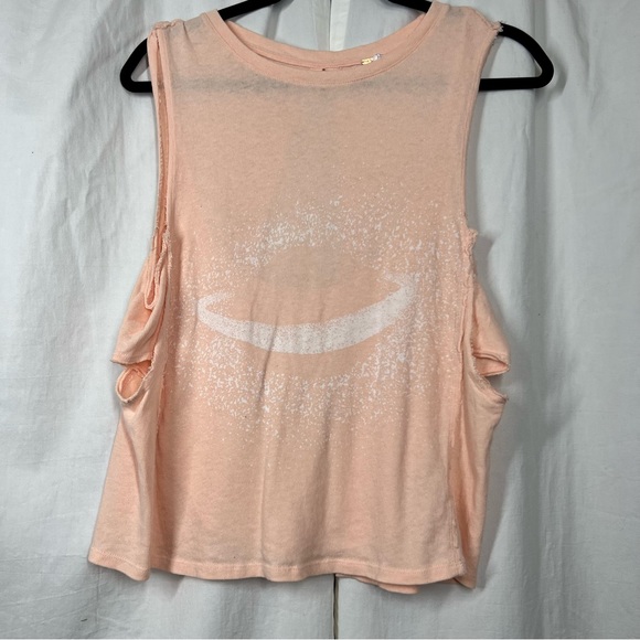 Free People | Tops | Free People Double Layer Cutout Keyhole Open Back ...